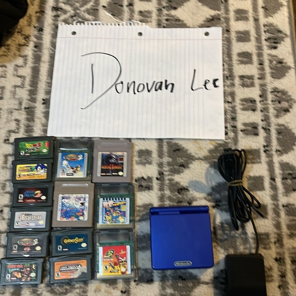Nintendo | Video Games & Consoles | Gameboy Advance Sp W Charger And ...